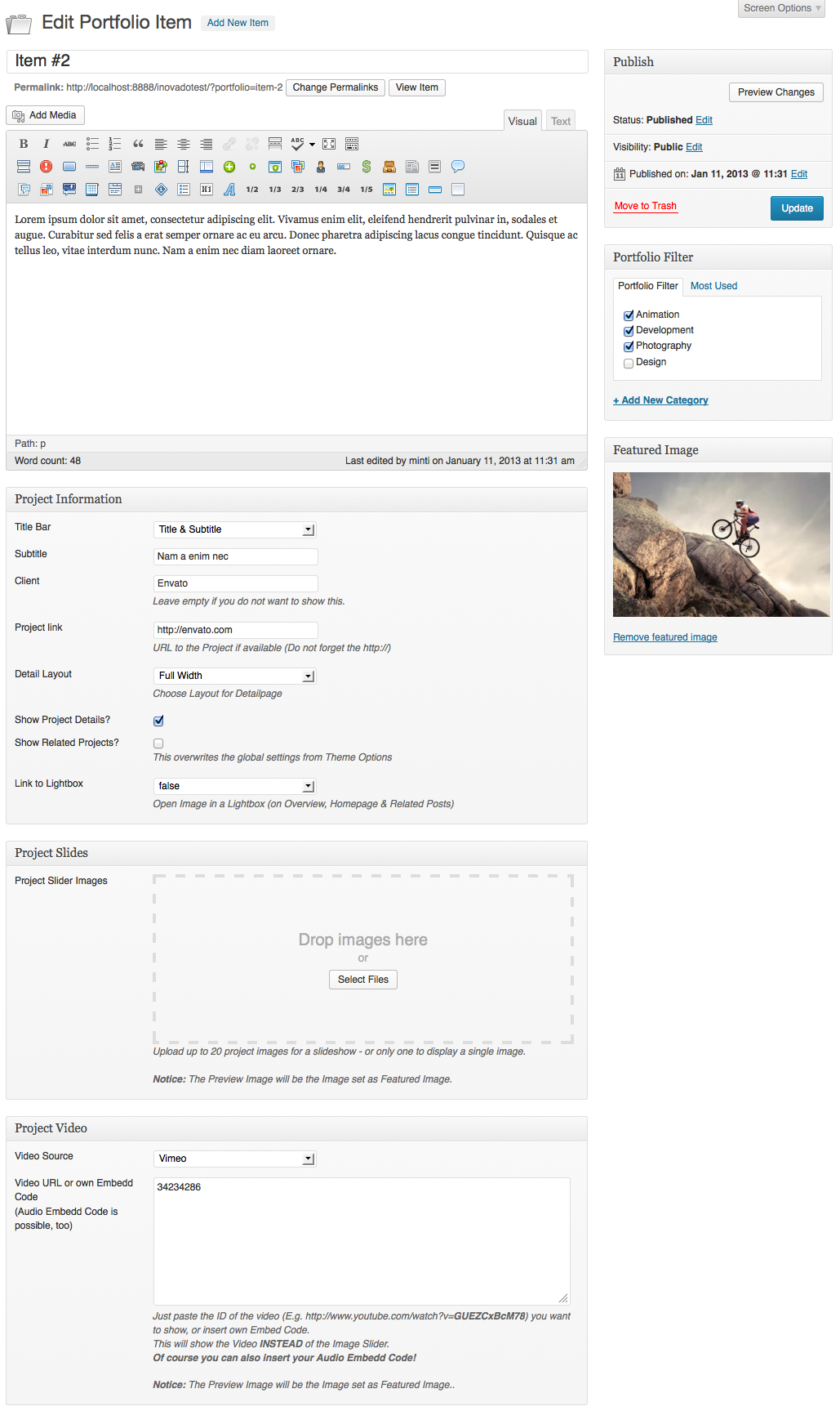 sosysteme – Advanced Theme Options