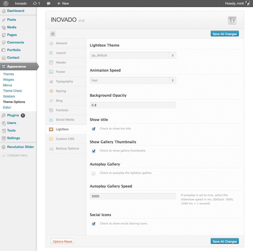 sosysteme – Advanced Theme Options