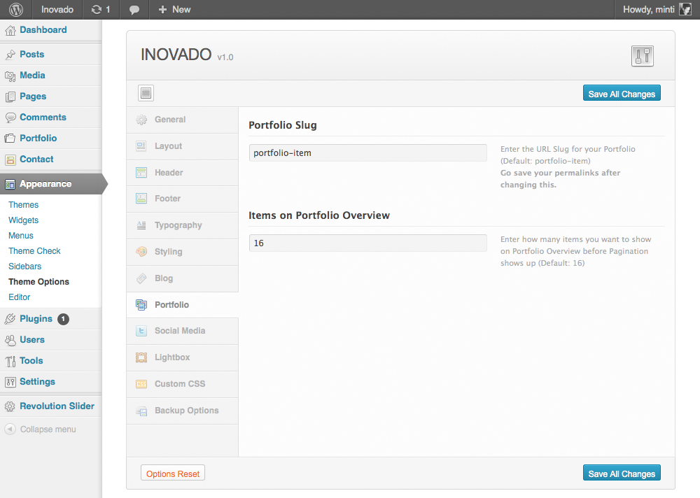 sosysteme – Advanced Theme Options